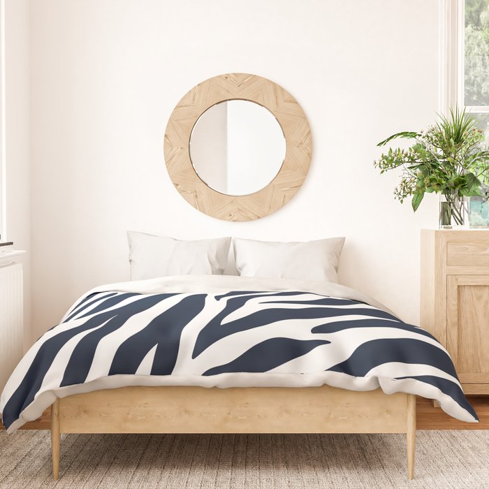 zebra print bed frame