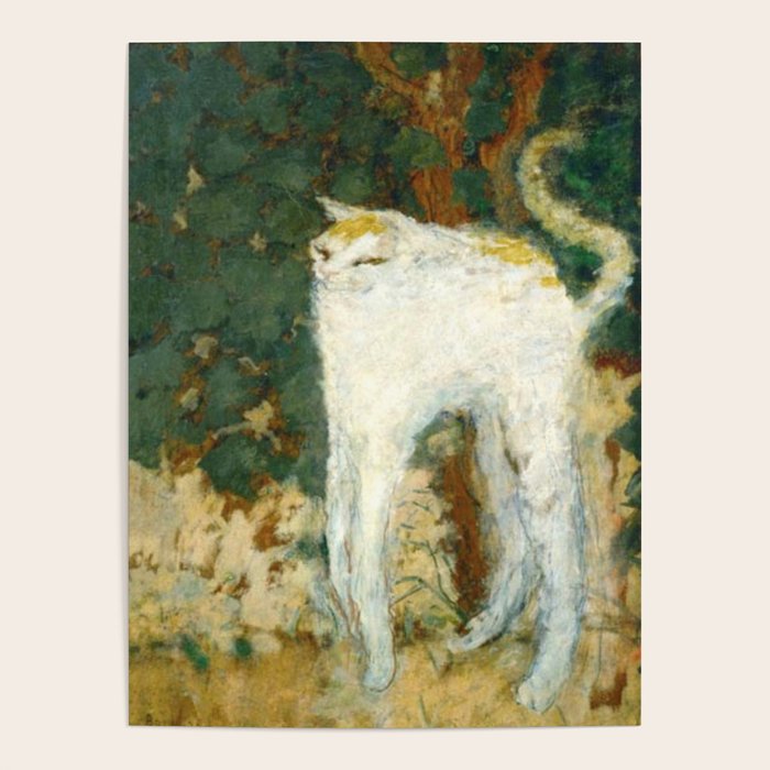 The White Cat - Pierre Bonnard Poster by vintagereserve | Society6