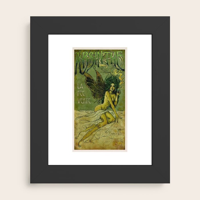 absinthe poster framed