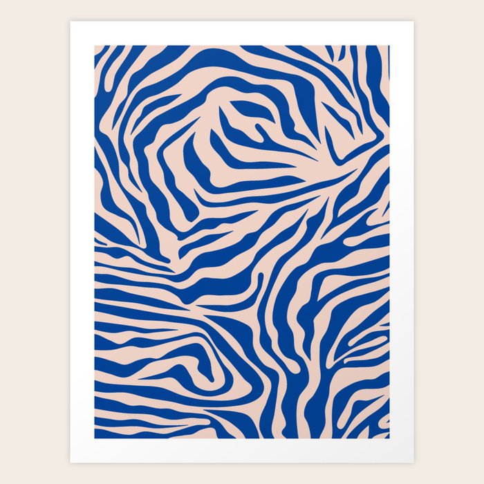 Zebra Stripe Stencil Printable