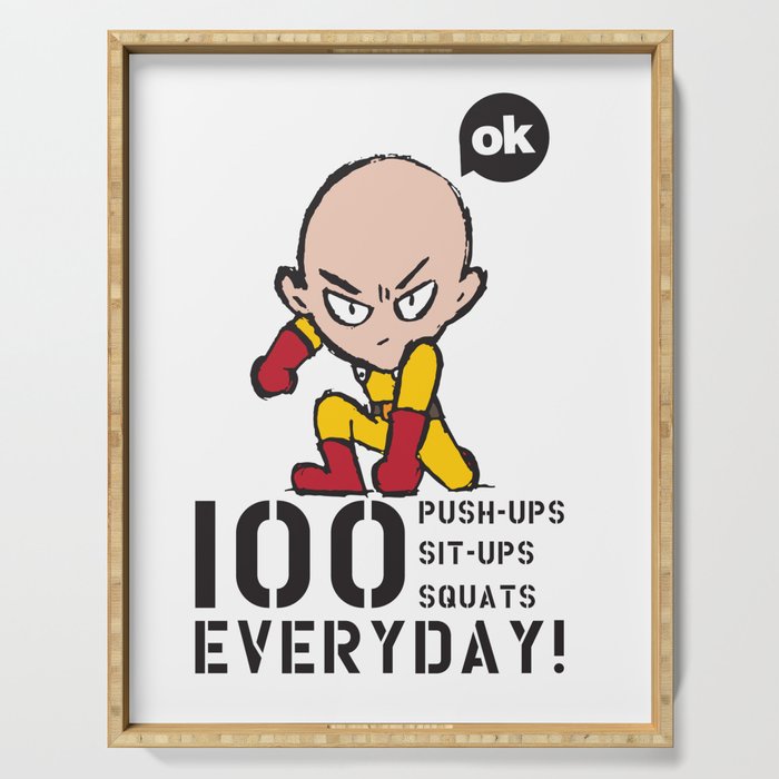 Saitama 100 push ups 100 sit ups store