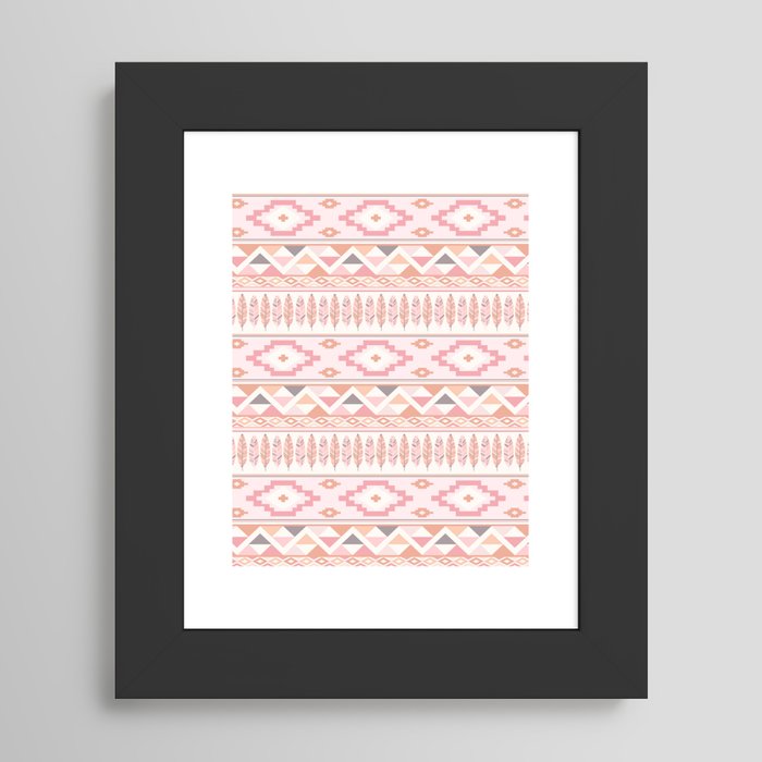 aztec print pink