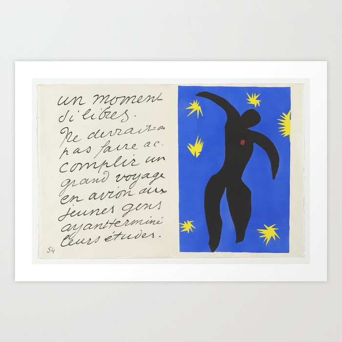 Icarus Painting Matisse