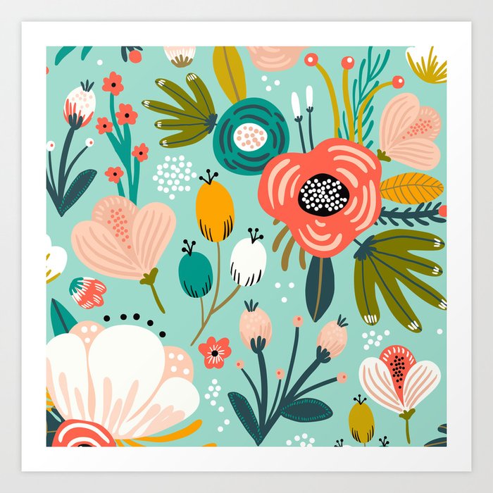 Modern Floral Patterns