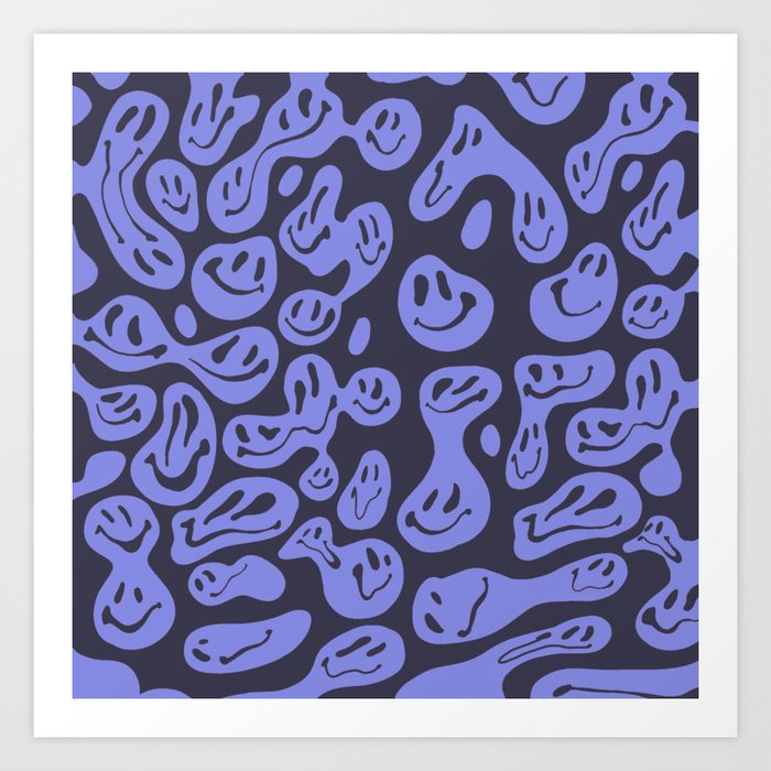 Blue Smiley Face Backgrounds