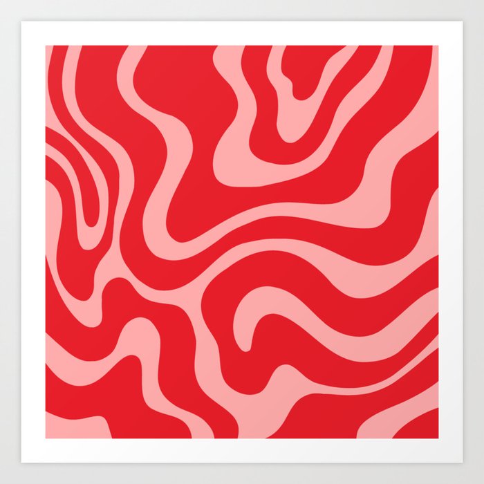 red swirl pattern