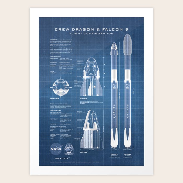 spacex dragon dimensions