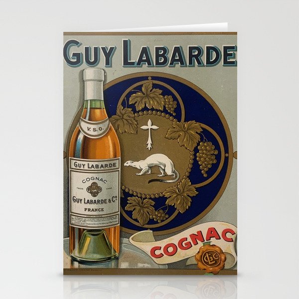 1920 Guy Labarde Cognac Alcoholic Beverage Aperitif Vintage ...