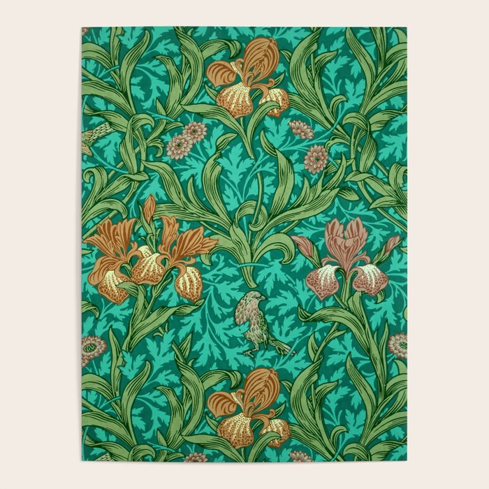 William Morris "Iris" 2. Poster by Alexandra_Arts | Society6