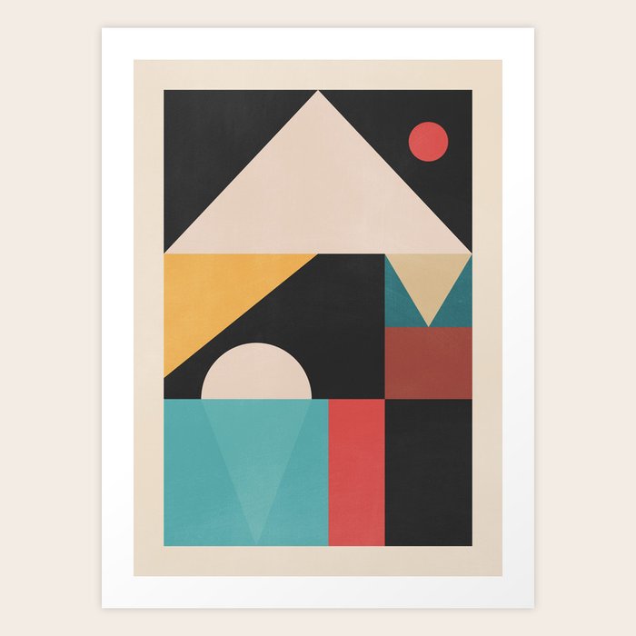 Modern Art Geometric Shapes