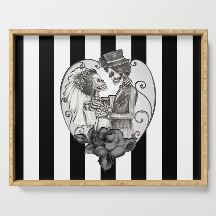 skeleton couple artwork