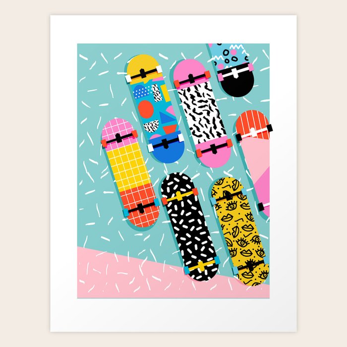 80s patterns and prints