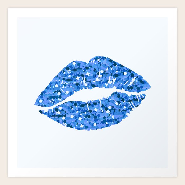 Blue Lips Artwork | Lipstutorial.org