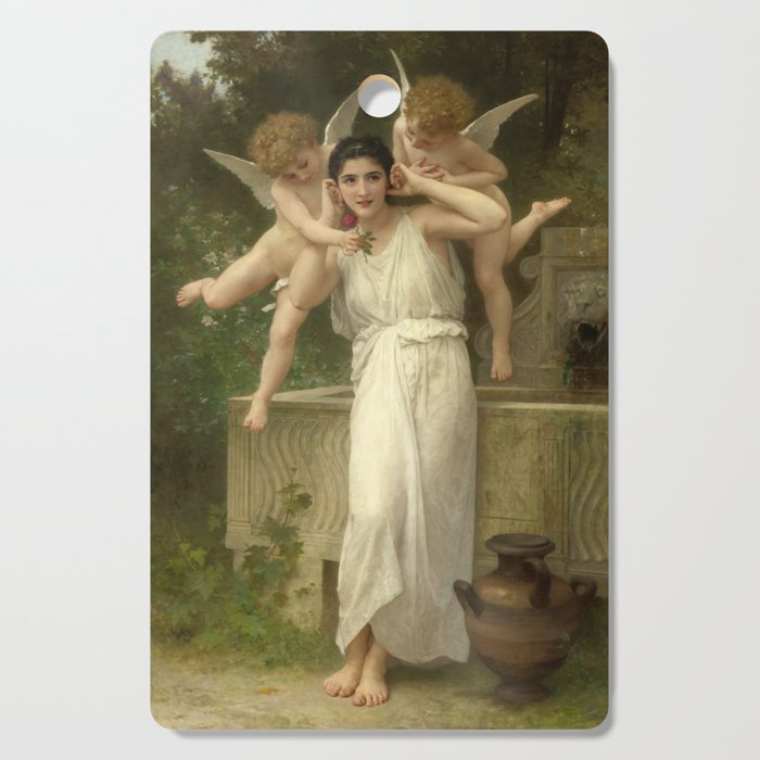 William-Adolphe Bouguereau "Youth" Cutting Board by Alexandra_Arts ...