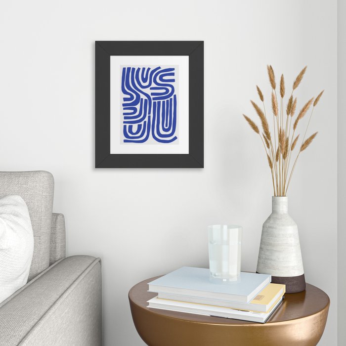 abstract wall poster
