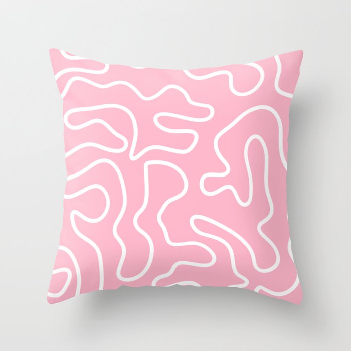 squiggle pattern cushion