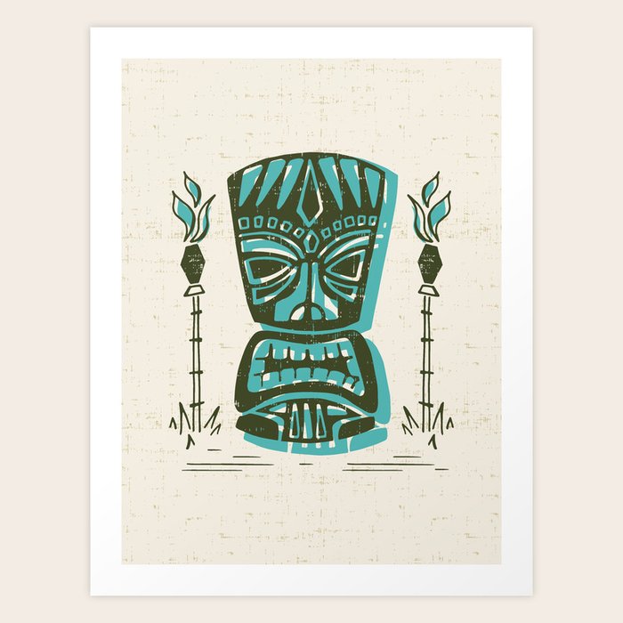 tiki artwork