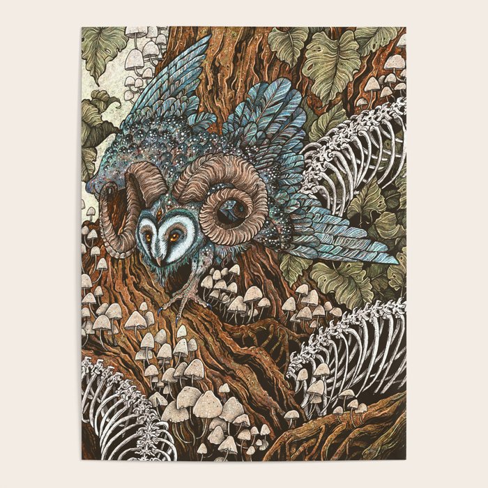 Bone Picker Poster by Angela Rizza | Society6