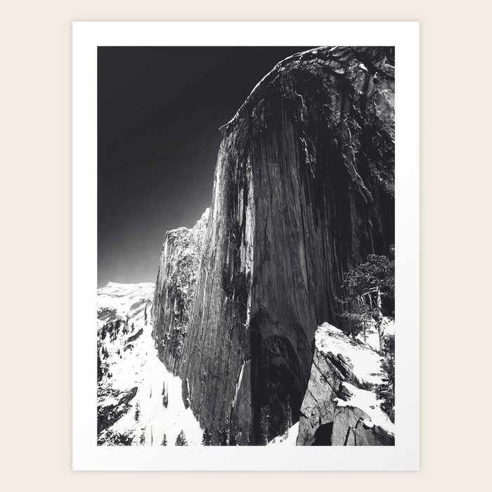 Ansel Adams Monolith The Face Of Half Dome