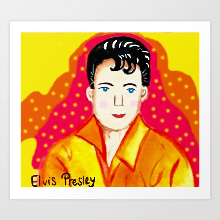 Elvis Presley Art Print Digital Prints Prints etna.com.pe