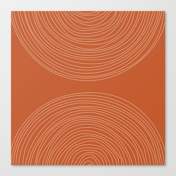Minimal Line Art Balance Canvas Print by Dagitab | Society6