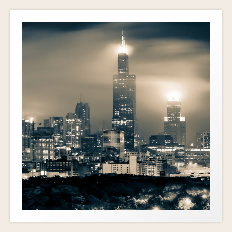 Windy City Skyline Logo