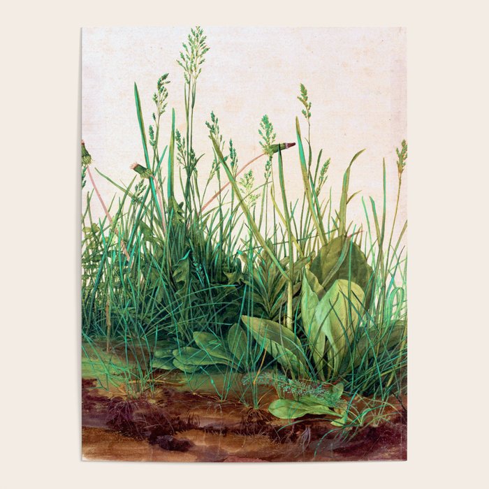 Albrecht Durer Great Piece of Turf Poster by Jon Baran | Society6