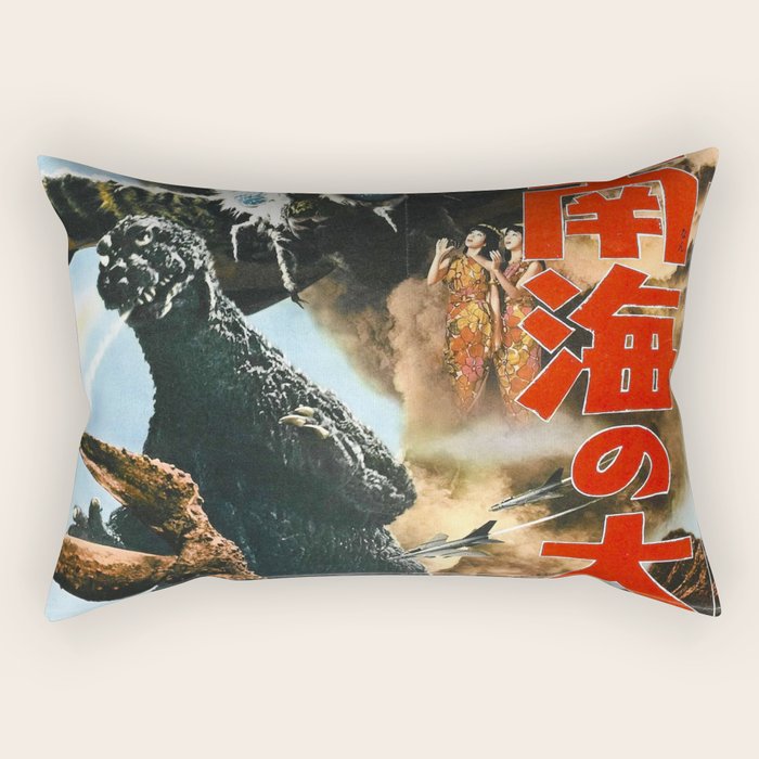godzilla cushion