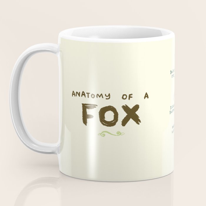 fox shaped mug