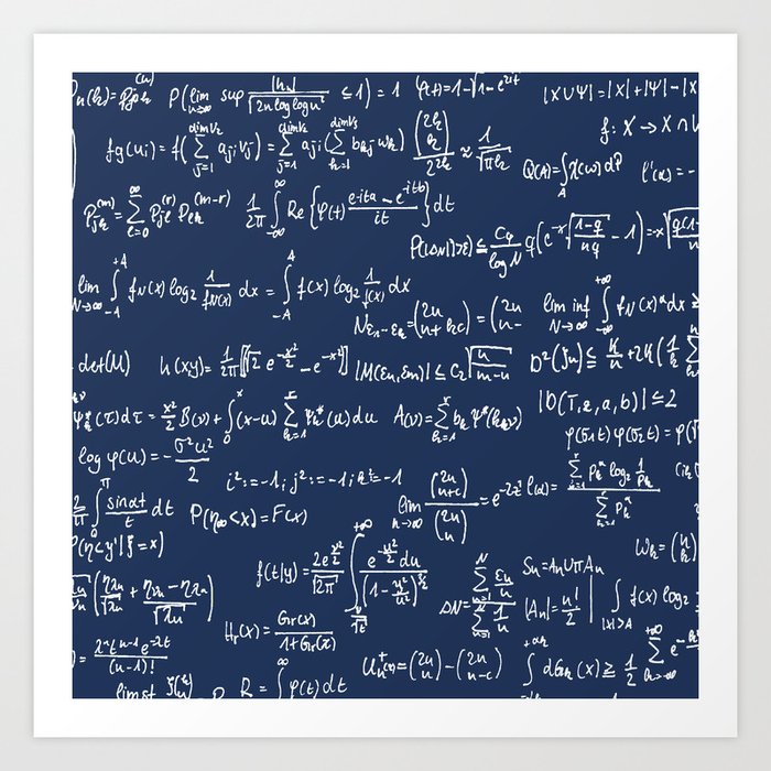 math equations art