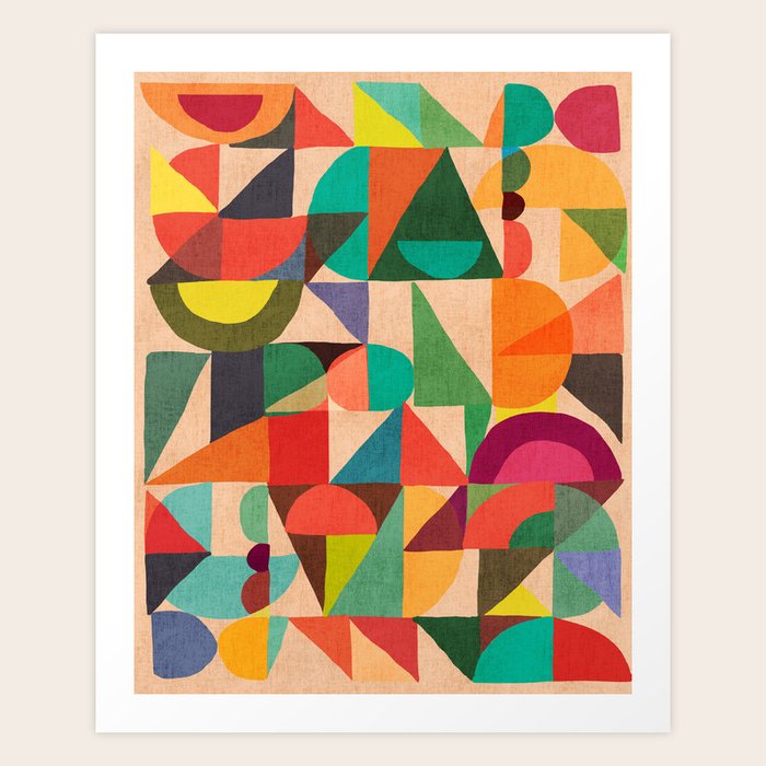 Color Field Art Print by Picomodi | Society6