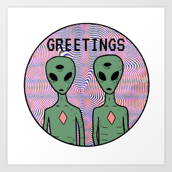 Greetings Alien