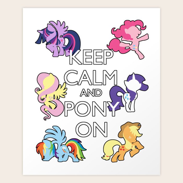 Keep Calm And Love Applejack
