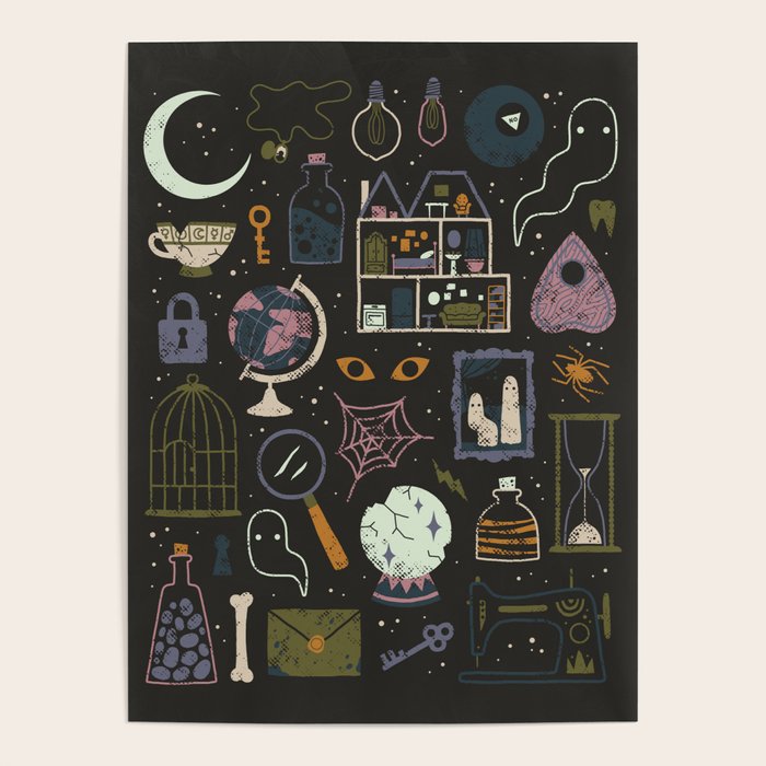 haunted attic drawing