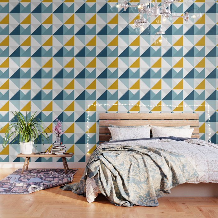 geometric pattern wallpaper uk