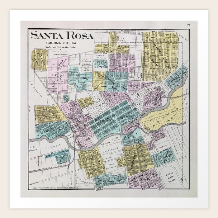 Google Map Santa Rosa