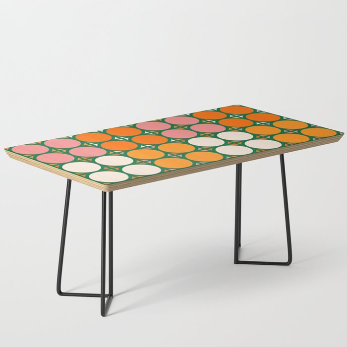 colourful table