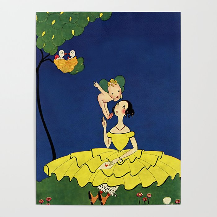 “Spring” Magazine Cover by Annie Fish Poster by Patricia | Society6