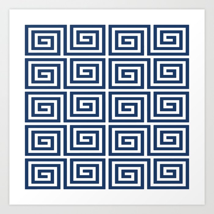 greek key pattern frame