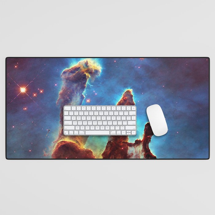 Hubble Telescope: Pillars of Creation Desk Mat by Synthwave1950 Alex ...
