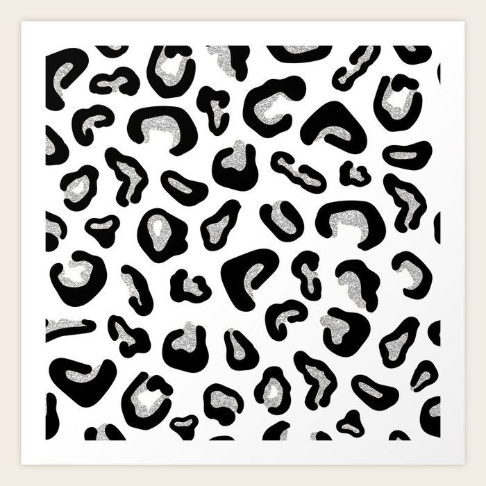 Blank Cheetah Print Border