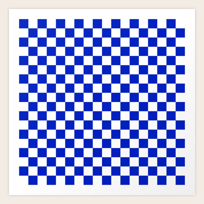 diagonal checkerboard pattern