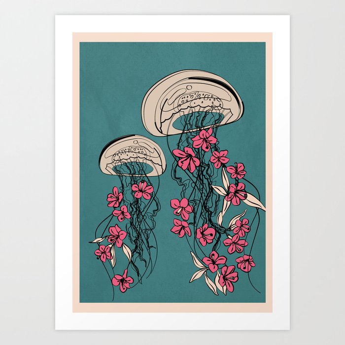 jellyfish artwork