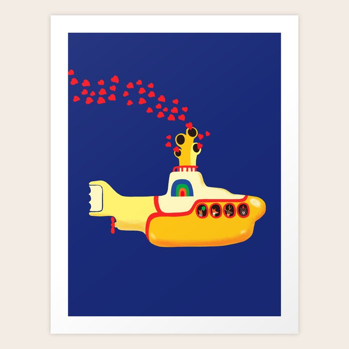 submarine print