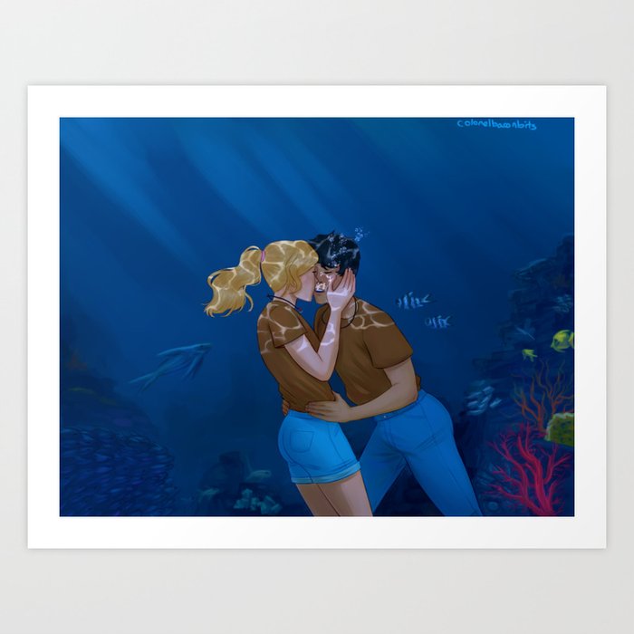 Underwater Kiss Percy Jackson
