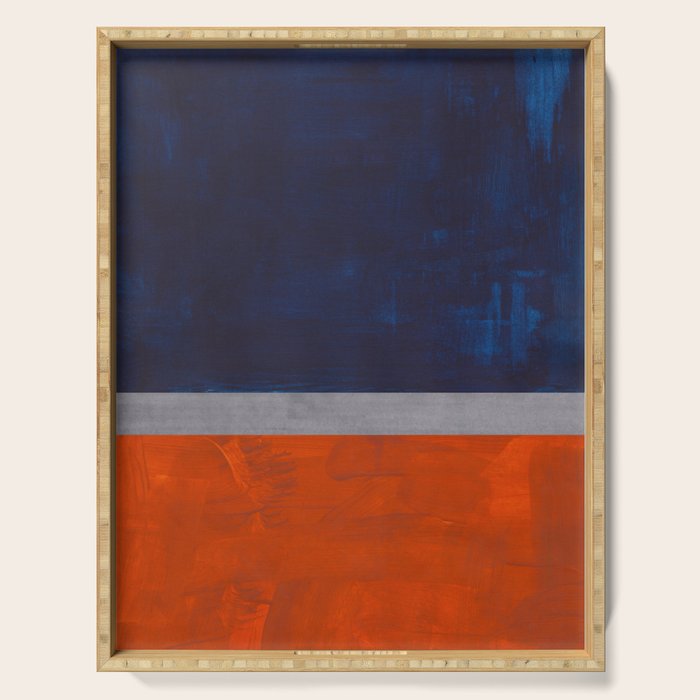 rothko blue square