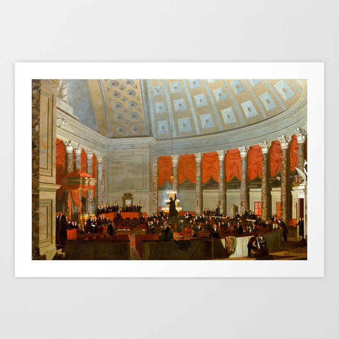 Samuel Morse Painting House Of Representatives