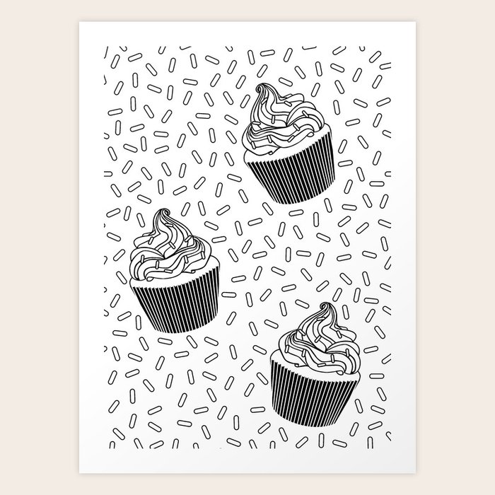 sprinkles coloring pages