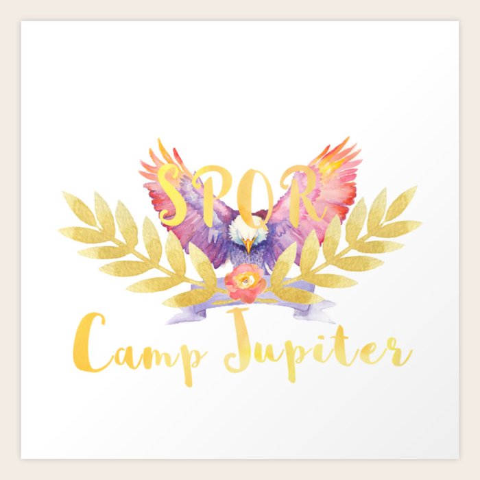 Camp Jupiter Logo Gold