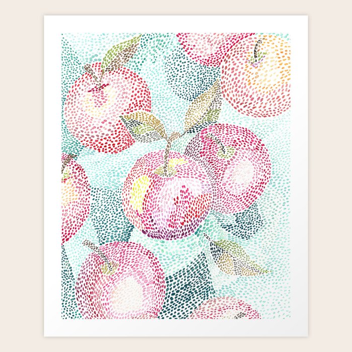 pointillism pictures to print